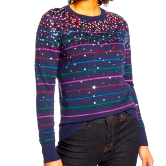 Halogen | Sweaters | Halogen X Atlanticpacific Nwt Confetti Sequins ...